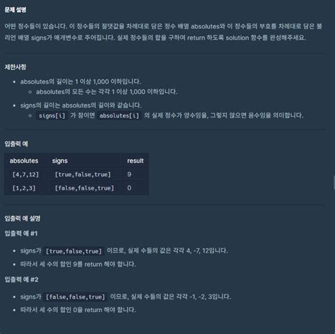 [java] 프로그래머스 스킬 체크 테스트 level 1