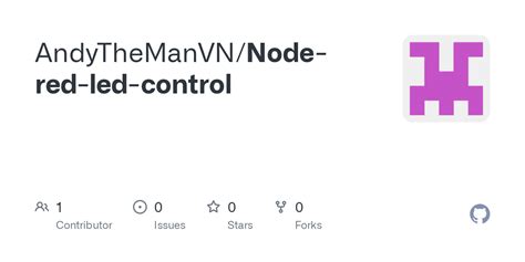 GitHub AndyTheManVN Node Red Led Control