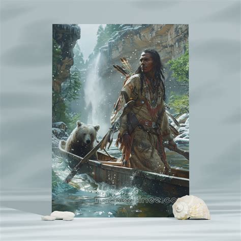 Flow Of Unity Native American Canvas Nativeshinee