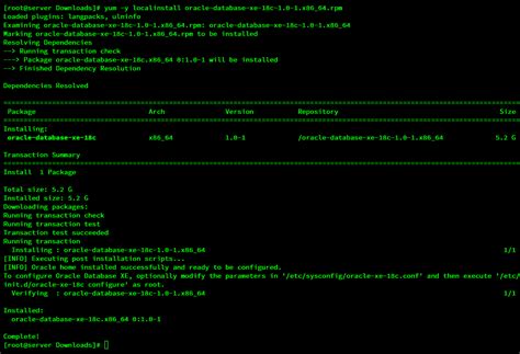 Step By Step Installing Oracle Database 18c On Oracle Linux 76