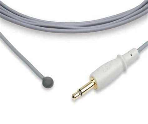 plastic temperature probe for ge lullaby skin for hospital 1 m at rs