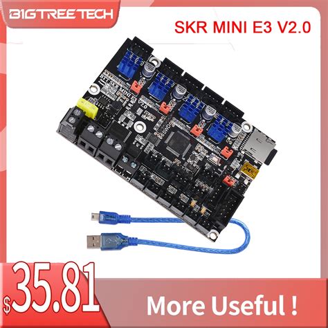 BIGTREETECH BTT SKR MINI E V Control Board Dual Z Axis TMC UART D Printer Parts Ender