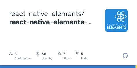 Github React Native Elements React Native Elements Universe
