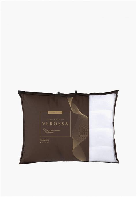 Подушка Verossa Premium Шелк 50х70 см цвет белый Mp002xu0d5il — купить в интернет магазине Lamoda