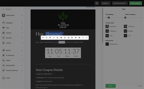 how to use the drag and drop editor mailerlite