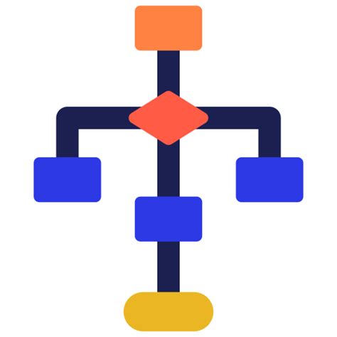 Diagrama De Flujo Iconos Gratis De Negocios Y Finanzas