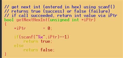 What Is The Scanf Function Doing Here R Learncpp