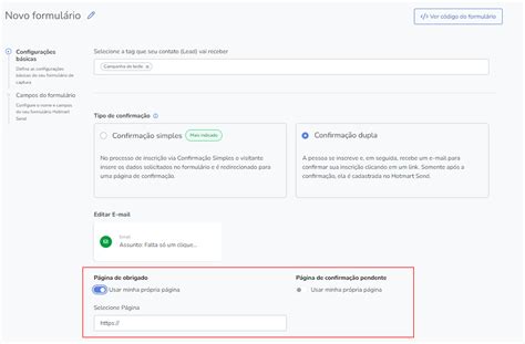 O que é e como criar um Formulário Extensões Hotmart