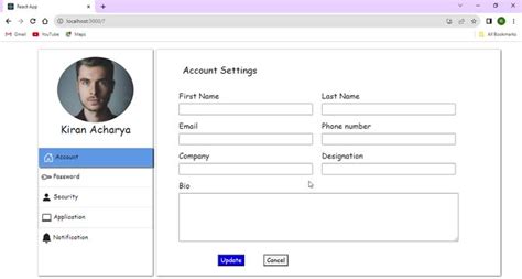 How I Built A Form With React Js Revathi K V Posted On The Topic