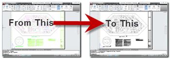 Display Plot Style In AutoCAD Layout Between The Lines