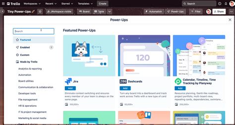 How To Show Custom Fields In Trellos Table View Tiny Power Ups Club