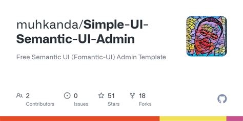 github muhkanda simple ui semantic ui admin free semantic ui