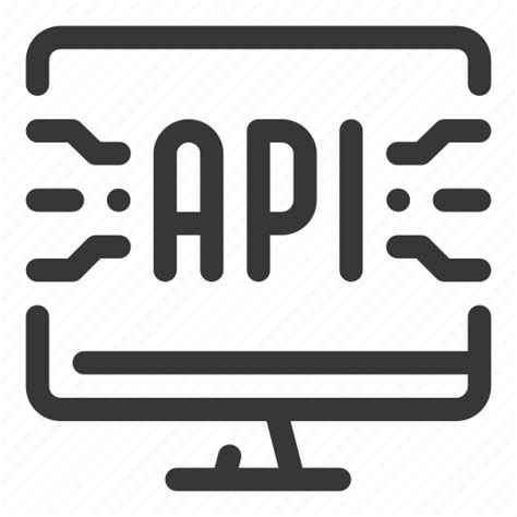 api programming coding technology development computer pc icon
