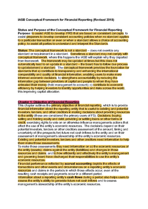 Iasb Conceptual Framework Fact Sheet Mb 2024 Iasb Conceptual Framework For Financial Reporting