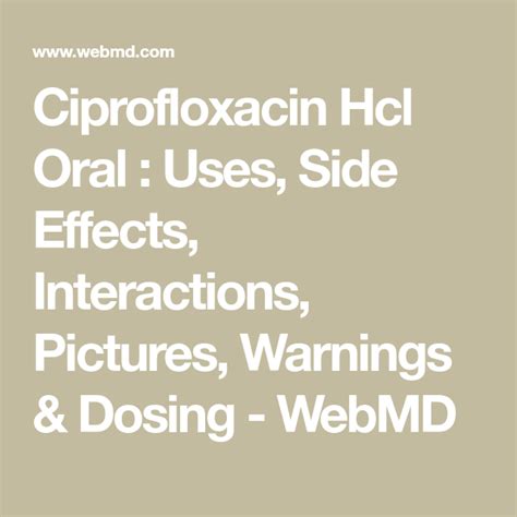 Oral Ciprofloxacin For Osteomyelitis At Walter Paul Blog