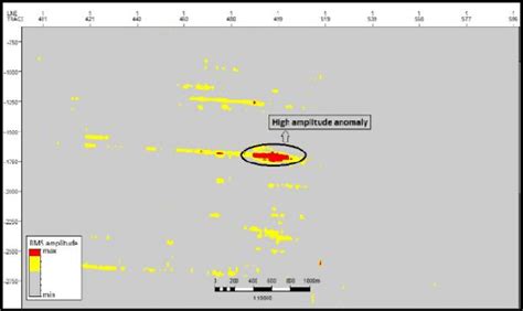 Bright Spot Detected In Sb Sequence Ii By Rms Amplitude Attribute