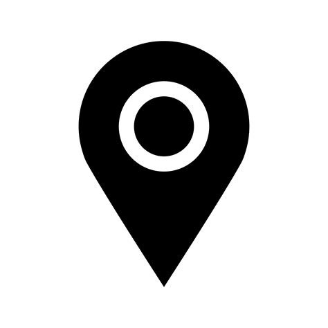 Geo Location Pin Vector Icon Vector Art At Vecteezy