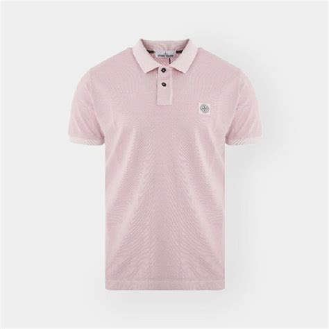 스톤아일랜드 21ss 741522s67 V0082 파스텔핑크 남성 폴로 이랜드몰