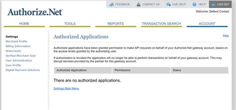 Authorize Net API Documentation Authenticating API Requests With