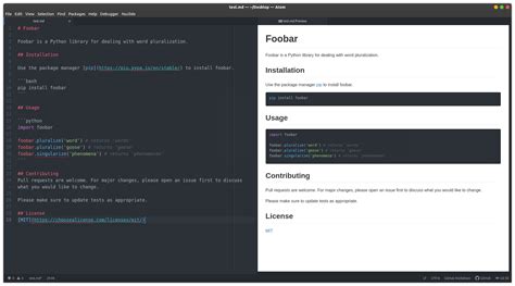 markdown how can i test what my readme md file will look like before committing to github