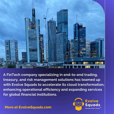 Evolve Squads On Linkedin Fintech Cloudtransformation