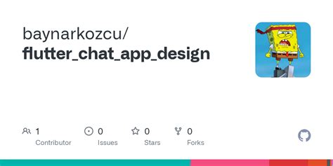 GitHub Baynarkozcu Flutter Chat App Design