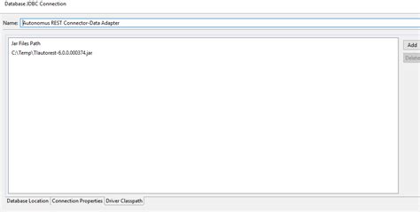 Autonomous REST Connector TIBCO Jaspersoft Studio How To Jaspersoft Community