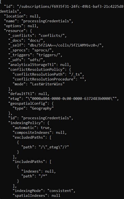 Az Cosmosdb Sql Container Create Command With A Client Encryption