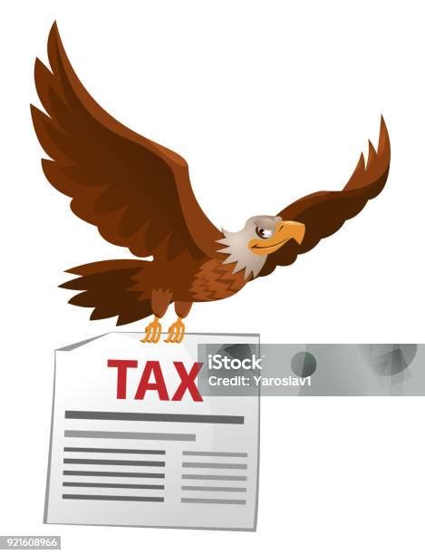 비행 아메리칸이 글 세 편지를 보유 하고있다 만화 스타일된 벡터 일러스트 레이 션 요소를 그룹화 합니다 에 흰색 배경 대머리