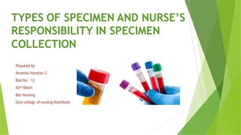 Types And Collection Of Urine Specimen Pptx