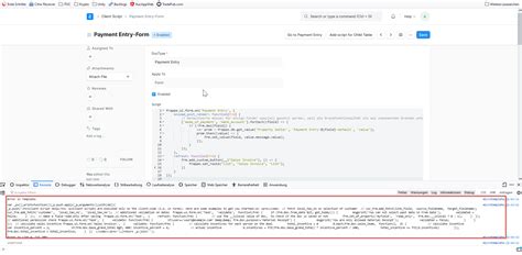 Saving Client Script Produces Error In Console · Issue 14579 · Frappe
