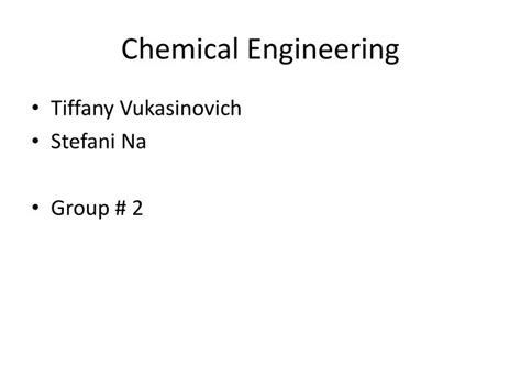 PPT Chemical Engineering PowerPoint Presentation Free Download ID 769842