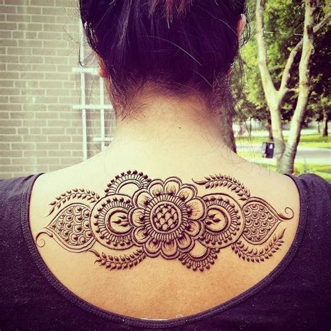Henna Tattoo Designs Back Neck Sekretyokotch