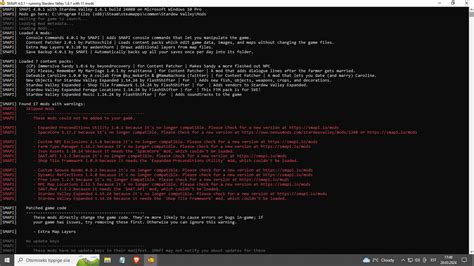 So Do I Update The Mods With The New Versions Even Tho Smapi Site Says