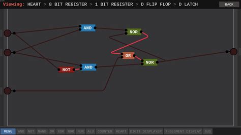 how do i add a clear function to this 8 bit register digital logic sim community
