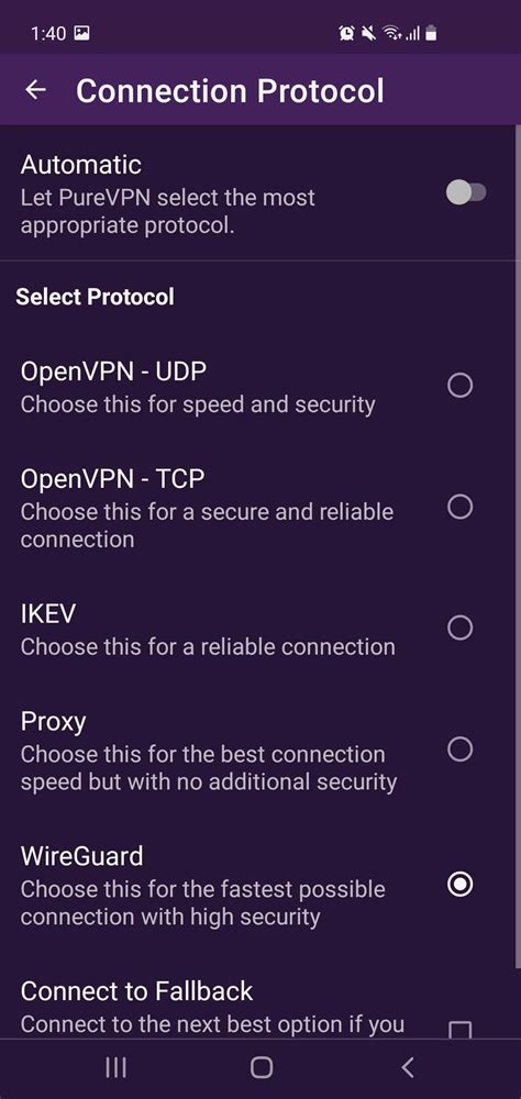 Wireguard And Proxy Now Available On Purevpns Android App R Purevpncom