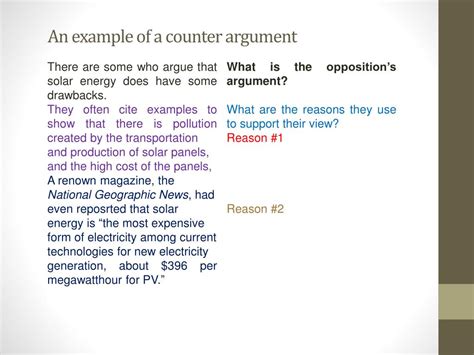 Ppt For Arguments Sake Writing Counter Arguments And Rebuttals Powerpoint Presentation Id