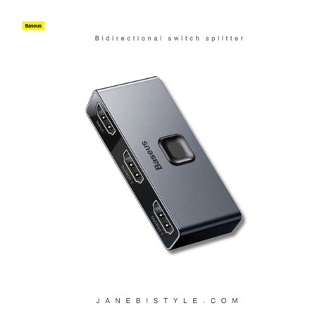 Baseus Bidirectional Switch Splitter Switcher HDMI CAHUB BC G