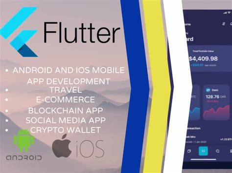 Flutter App Development For Android IOS Mobile App Crypto Wallet App Upwork