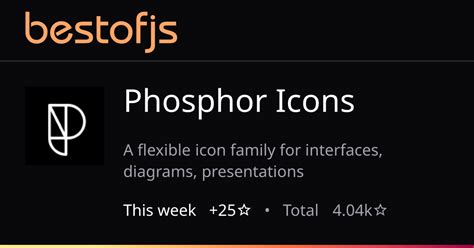 Best Of Js • Phosphor Icons