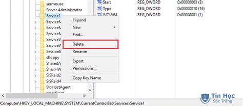 khắc phục lỗi the specified service has been marked for deletion