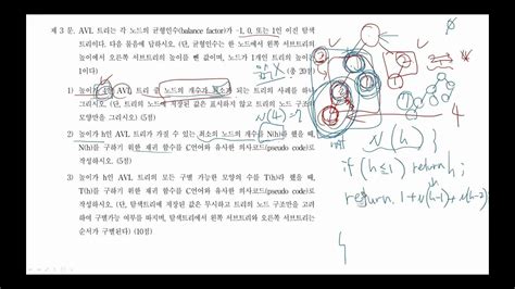 2015 5급 전산직 기술고시 자료구조론 23 Youtube