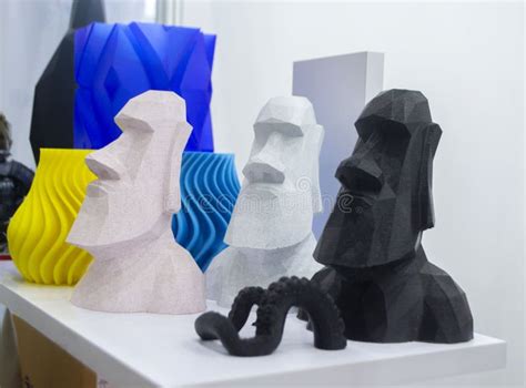 Art Object Printed On 3d Printer Model Printed On 3d Printer From
