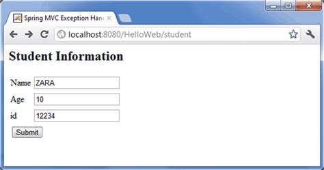 Spring MVC Text Box 文本框示例 Spring MVC 教程