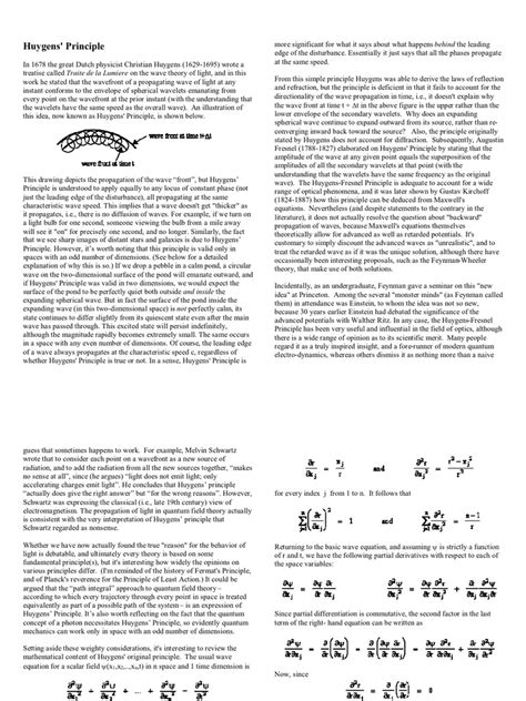 Pdf Hyugens Principle Dokumentips