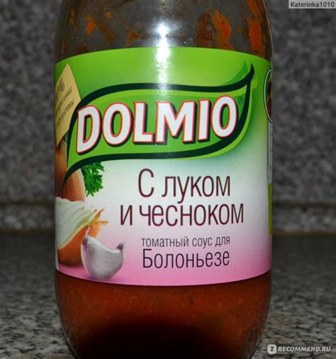 Соус Dolmio Томатный Болоньезе с Луком и Чесноком - «Превосходно для ...