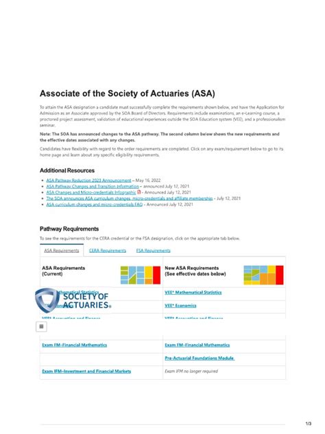 Soa Asa Requirements Pdf