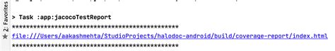using jacoco for ut in android