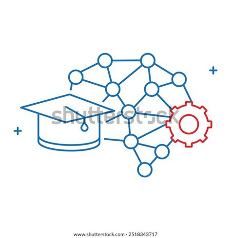 Ai Algorithms Deep Learning Vector Icon Stock Vector Royalty Free