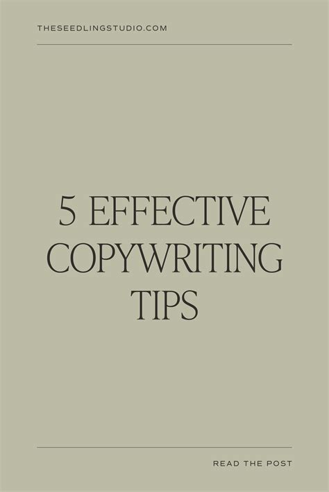 5 Effective Copywriting Tips To Generate More Sales Artofit